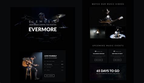how to create a musician online portfolio using free wordpress template