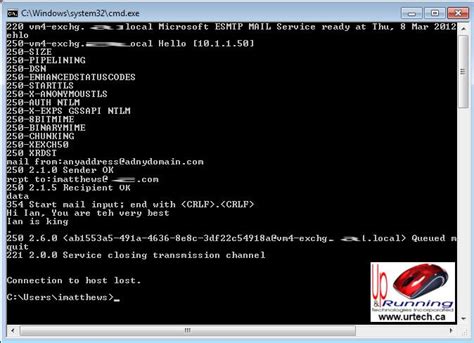 how to send an email by command line up and running technologies tech