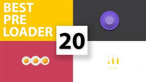20 creative html css loading animation preloaders must see youtube