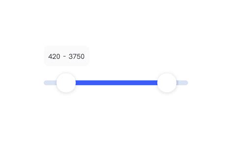 how to dual range slider in react with framer motion