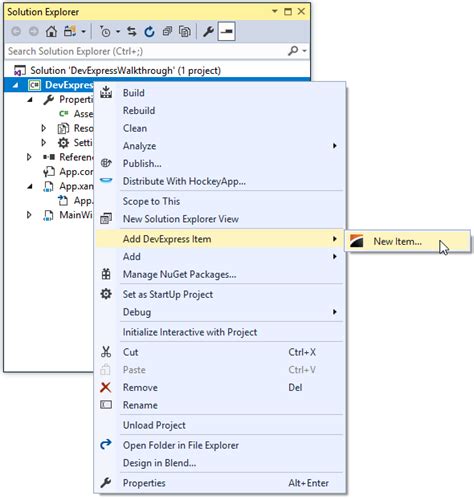ui generation wpf controls devexpress documentation