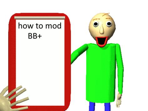 How To Mod Baldis Basics Plus [baldis Basics] [tutorials]