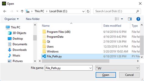 how to open py files with python