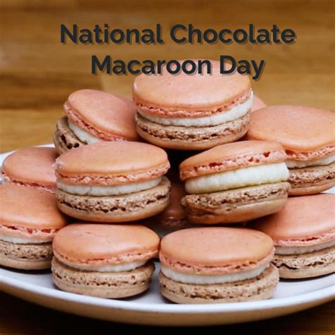 Copy Of National Chocolate Macaroon Day Postermywall