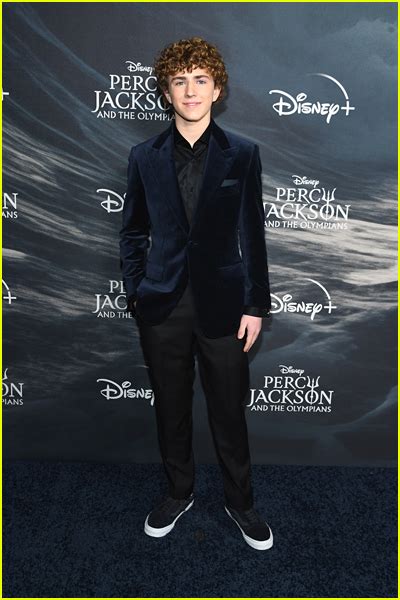 Walker Scobell Leah Sava Jeffries Aryan Simhadri And More Attend ‘percy