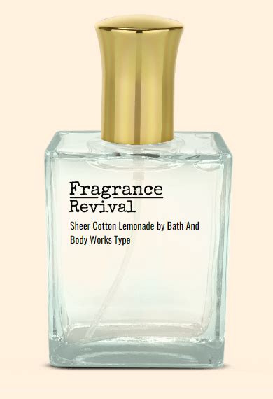 Sheer Cotton Lemonade By Bath And Body Works Type Fragrance Revival