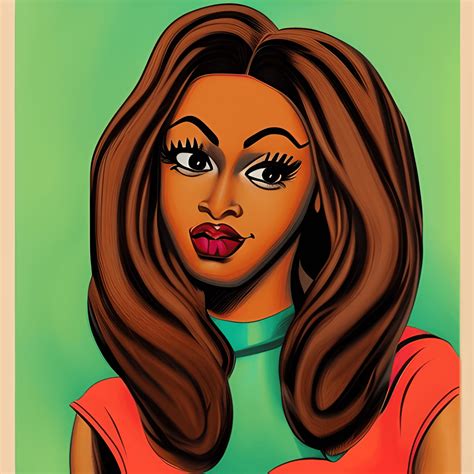 Beautiful Brown Girl Melanin Graphic · Creative Fabrica