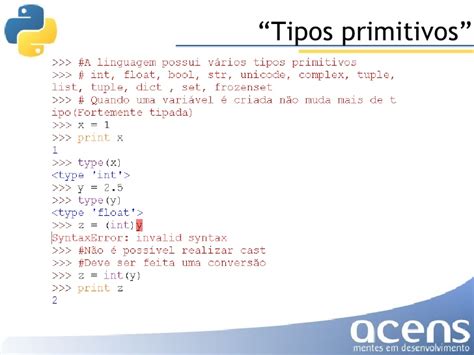 python introdução