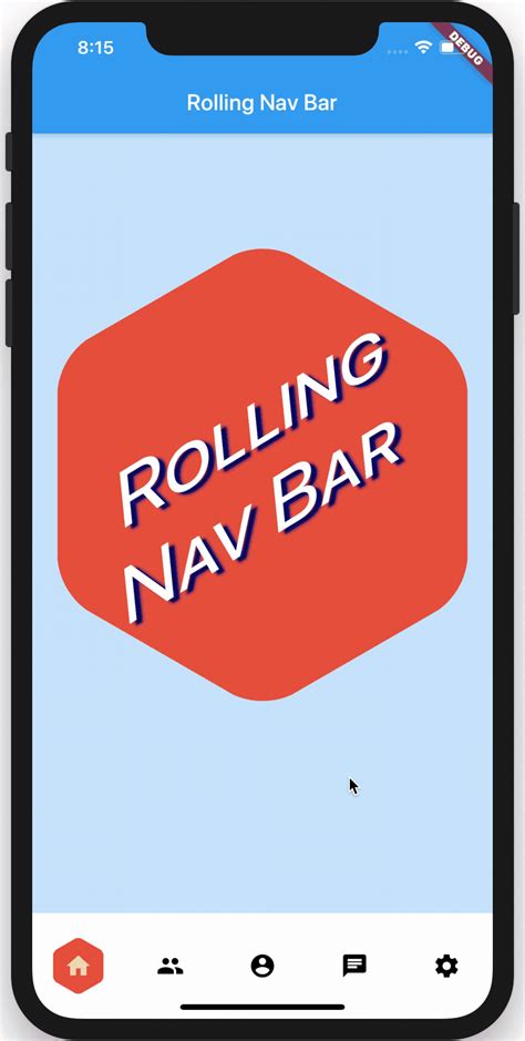 playful and customizable bottom navigation bar for flutter laptrinhx