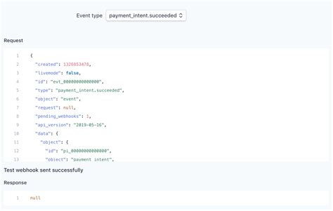 node js creating webhook for stripe in node express application