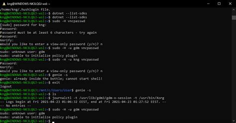 a tutorial to use gui in wsl2 replacing original xserver by xvnc