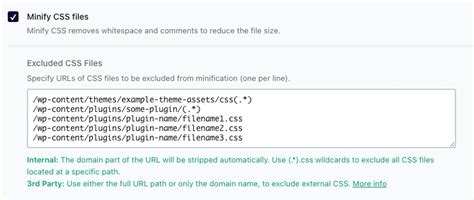 exclude all css files in a folder directory from load css