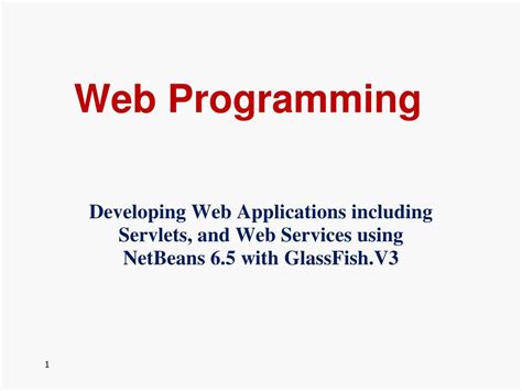 ppt web programming powerpoint presentation free download id 5104991
