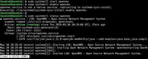 installieren sie opennms network monitoring in debian und
