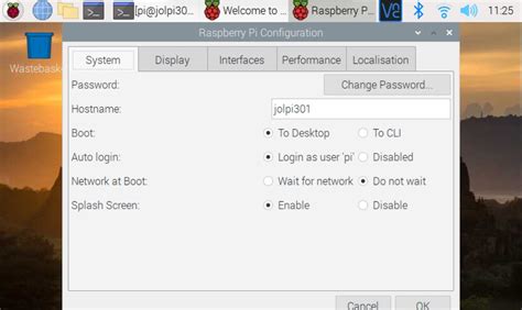 first boot configuration the raspberry pi guide