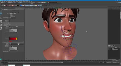 pushing collision effect with sepushpull in maya cg tutorial