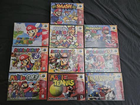 Nintendo 64 Mario Games