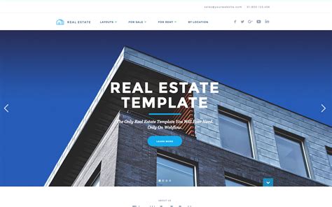 real estate website templates available at webflow