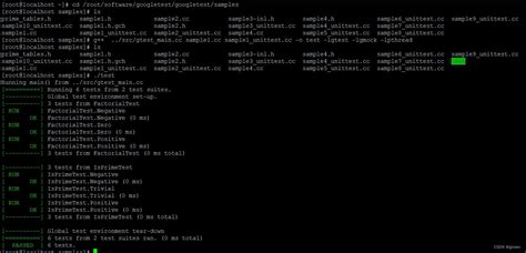 centos7 下使用cmake和make编译安装gmock和gtest gmock安装 csdn博客