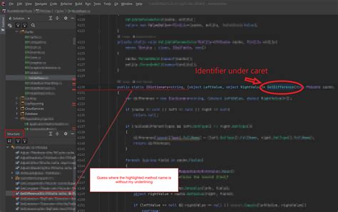 what is the name of the color setting for method name highlighting
