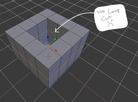 how to create loop cut through an object