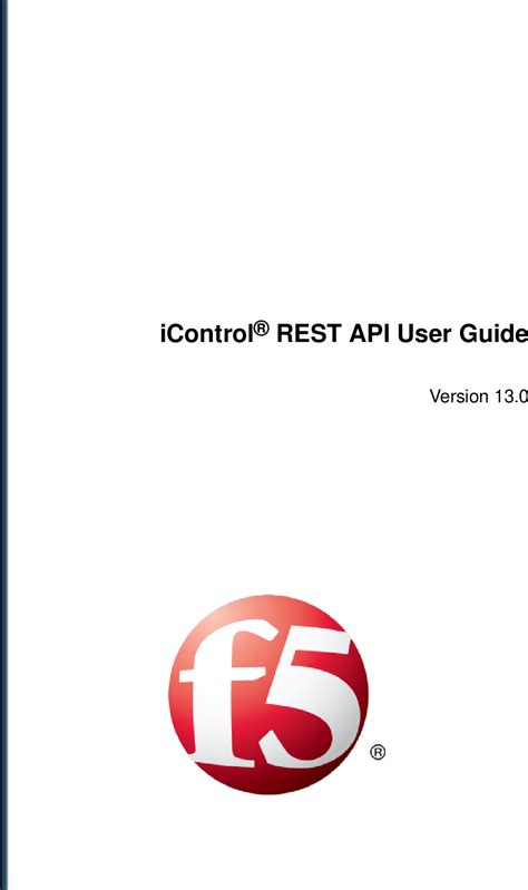 icontrol® rest api user guide icontrol 13 0 c