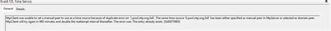 pdc not syncing with windows time source microsoft qanda