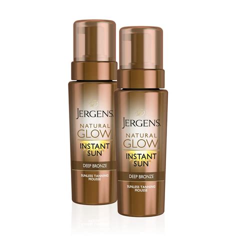 Buy Jergens Natural Glow Instant Self Tanner Mousse Sunless Deep