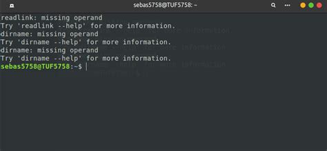most annoying issue ever readlink missing operand after creating