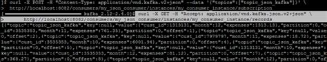 feeding json data to kafka topic using rest proxy geeksforgeeks