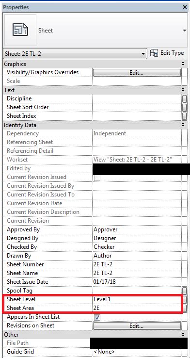 solved sheet level and sheet area autodesk community