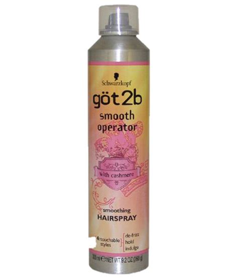 got2b schwarzkopf smooth operator smoothing hairspray buy got2b