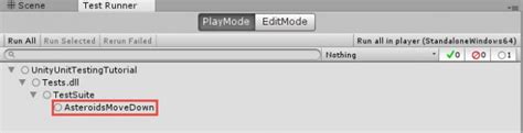 introduction to unity unit testing kodeco