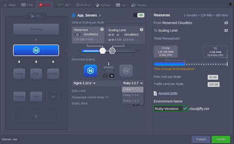 language versions ruby bitss cloud billing and support central