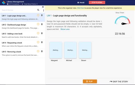 story estimator application using syncfusion asp core