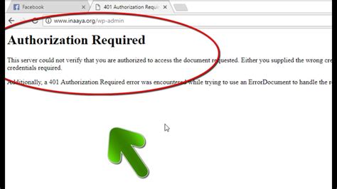authorization required how to fix it youtube