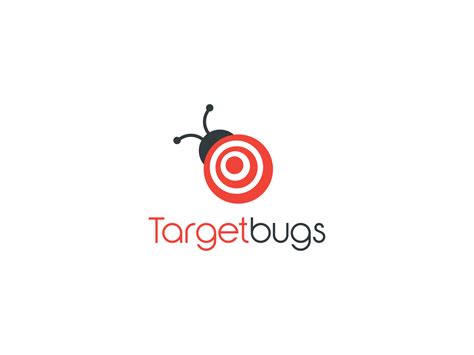 target bugs logo by abrar jahin on dribbble