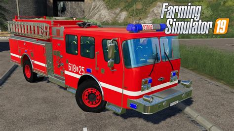 E One Hurricane Farming Simulator 2019 [fs 19 Ls 19 Fire Truck
