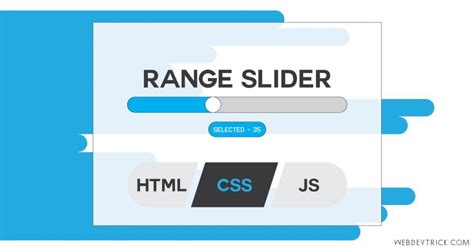 css range slider with jquery html javascript css form design web
