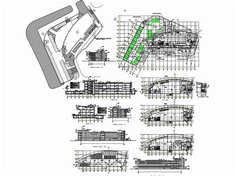 Centro Comercial Em Autocad Baixar Cad 1 13 Mb Bibliocad
