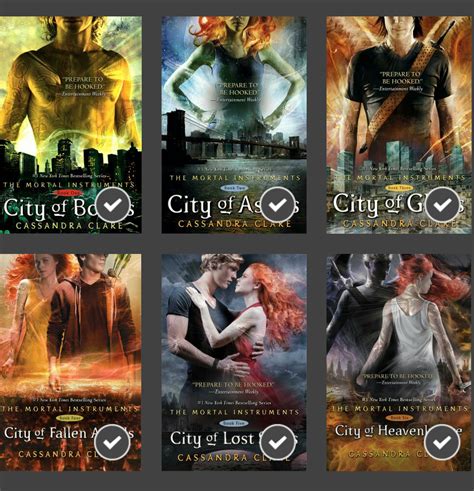 The Mortal Instruments The Mortal Instruments Cassandra Clare Books