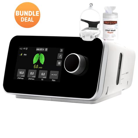 Bundle Deal Resvent Ibreeze St A30 Auto Advanced Bipap Machine With