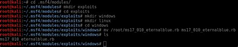 adding your own or custom exploits to metasploit eternalblue sambacry
