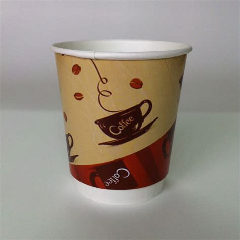 12oz Double Wall Hot Paper Coffee Cup China Double Wall Paper Cup And