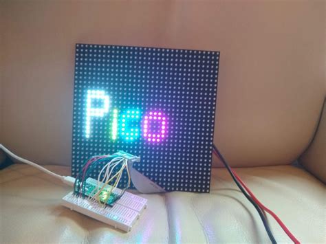 make an animated sign with raspberry pi pico raspberry pi piday