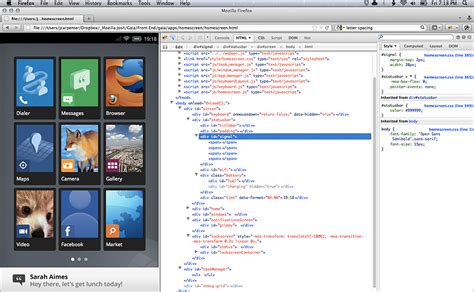 gaia mozilla s user interface for boot to gecko all web technologies