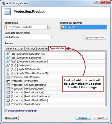 add a surrogate key replace complex multi column primary keys with a