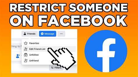 How To Restrict Someone On Facebook 2024 Youtube
