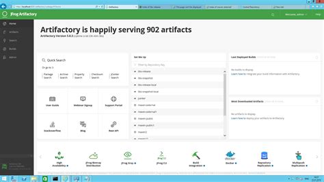 maven why can t i download artifacts from jfrog repository stack