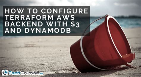 how to configure terraform aws backend with s3 and dynamodb table
